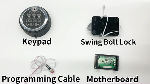 Replace Mesa MSL 500 Safe Lock Black Keypad Electronic Safe Swing Bolt ...