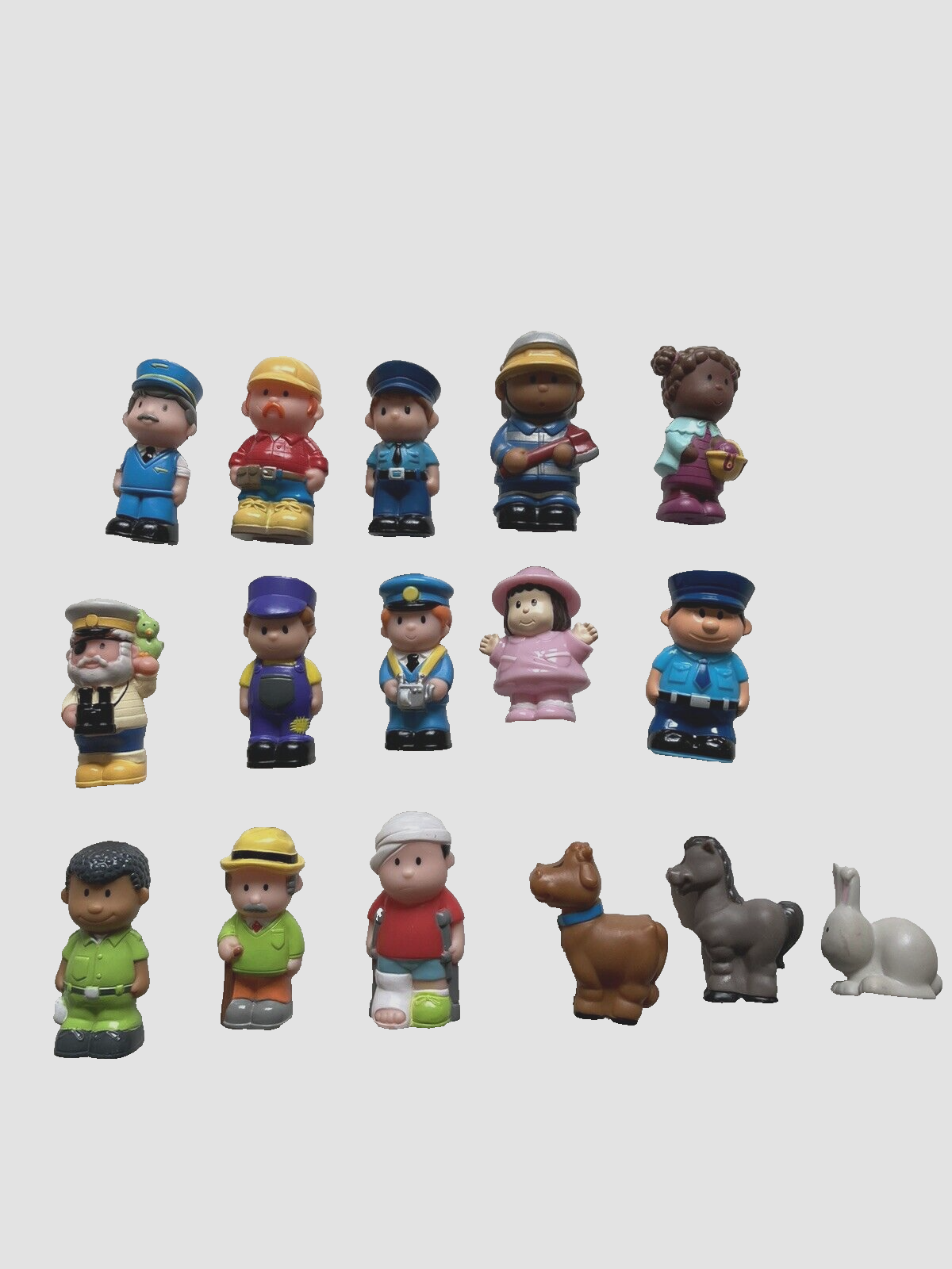 ELC HAPPYLAND FIGURES x 14 & ANIMALS x 3, See Pics. | eBay UK