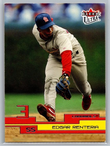 2003 Ultra Baseball #128 Edgar Renteria St. Louis Cardinals | eBay