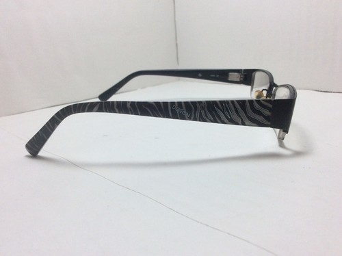 Dereon Eyeglasses FRAMES Rectangular Black w/ Multicolor Arms 53[]19 ...