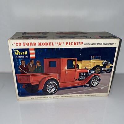 Revell 29 Ford Model A Pickup Authentic Kits Truck Model Kit | eBay