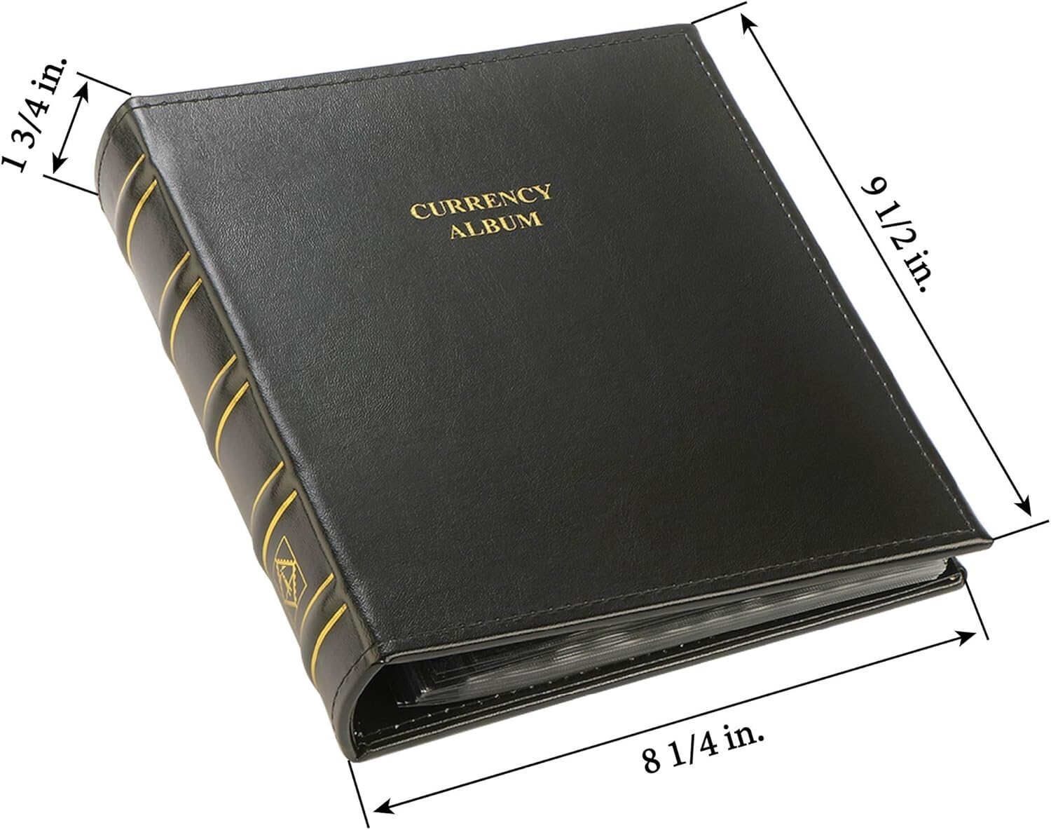New Graded Currency Album w/ 20 Clear Pages 4 Rings Binder For ...