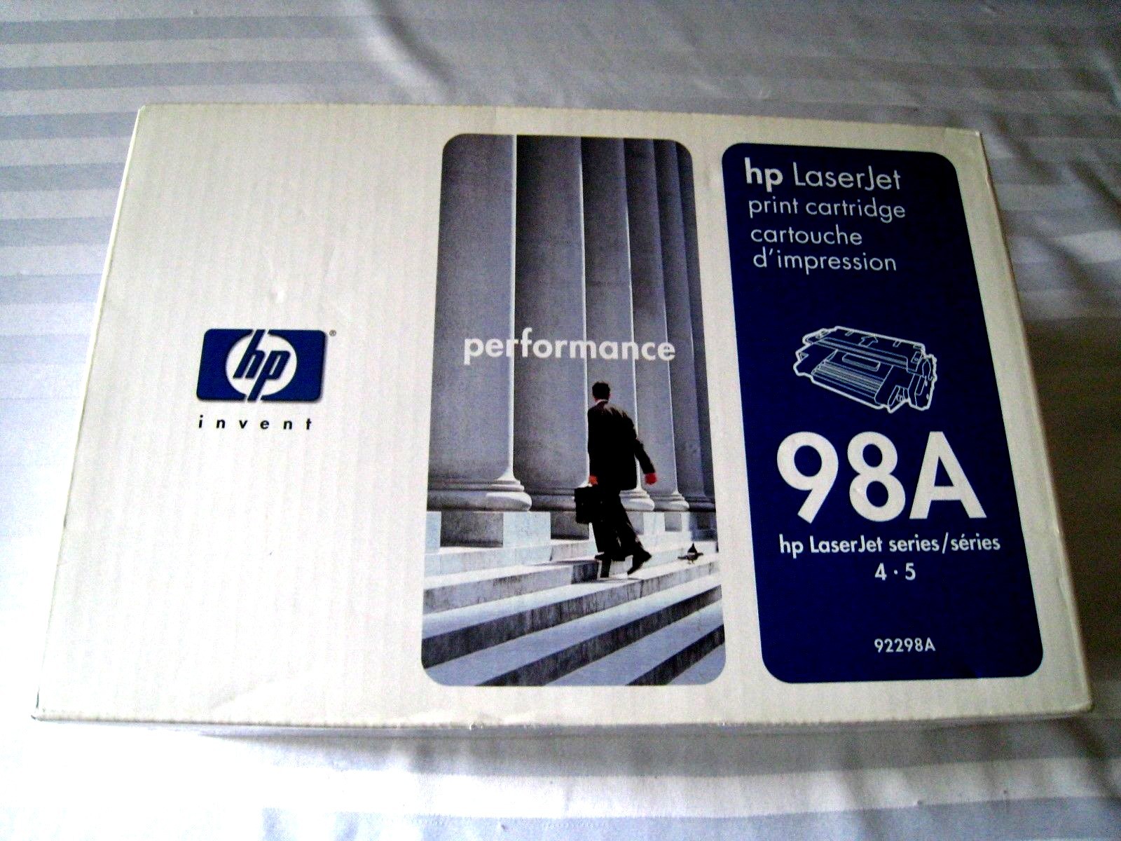 New/Original HP LaserJet 98A Black Print Cartridge 92298A Series 4-5 | eBay