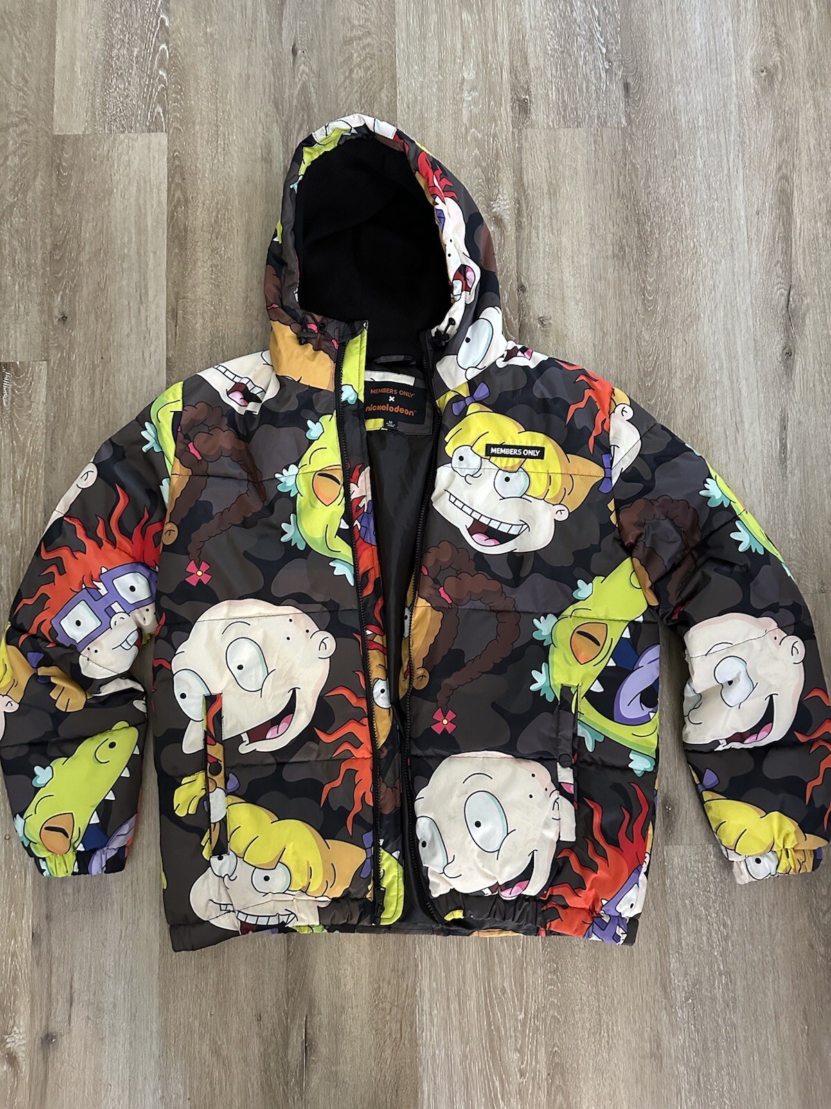 Members Only Nickelodeon Rugrats Jacket Adult Medium … - Gem