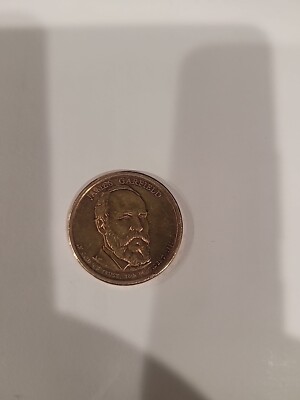 RARE Antique James Garfield $1 Dollar Gold Coin 1881 - 2011 P - 20th ...