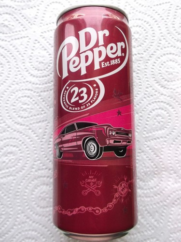 DR PEPPER "MY GARAGE" from POLAND 2025 LIMITED EDITION empty can 330 ml ...