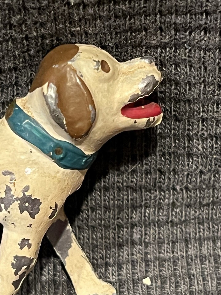 Vintage Metal Dog Americana rustic figural folk art - Nipper - Rare | eBay