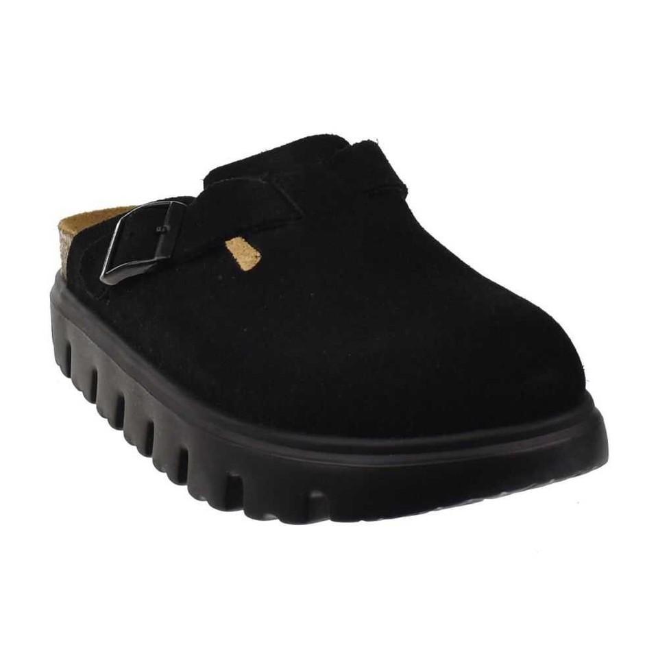 Birkenstock Boston Pap Chunky Women's Sandals Black/Black 1028317 | eBay