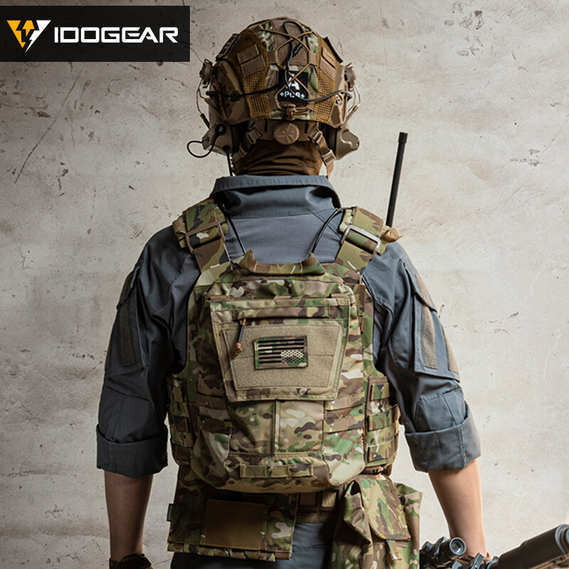 IDOGEAR Pack Zip-on Panel Plate Carrier Back Bag for CPC AVS JPC2.0 ...