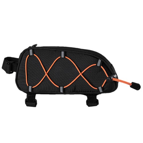 Large Capacity Bicycle Bag Waterproof Tube Frame Bag MTB Road Bike ...