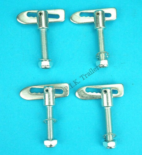 4 x Anti Luce M8 x 38mm Drop Lock Catch Tail Gate Fastener Trailer ...