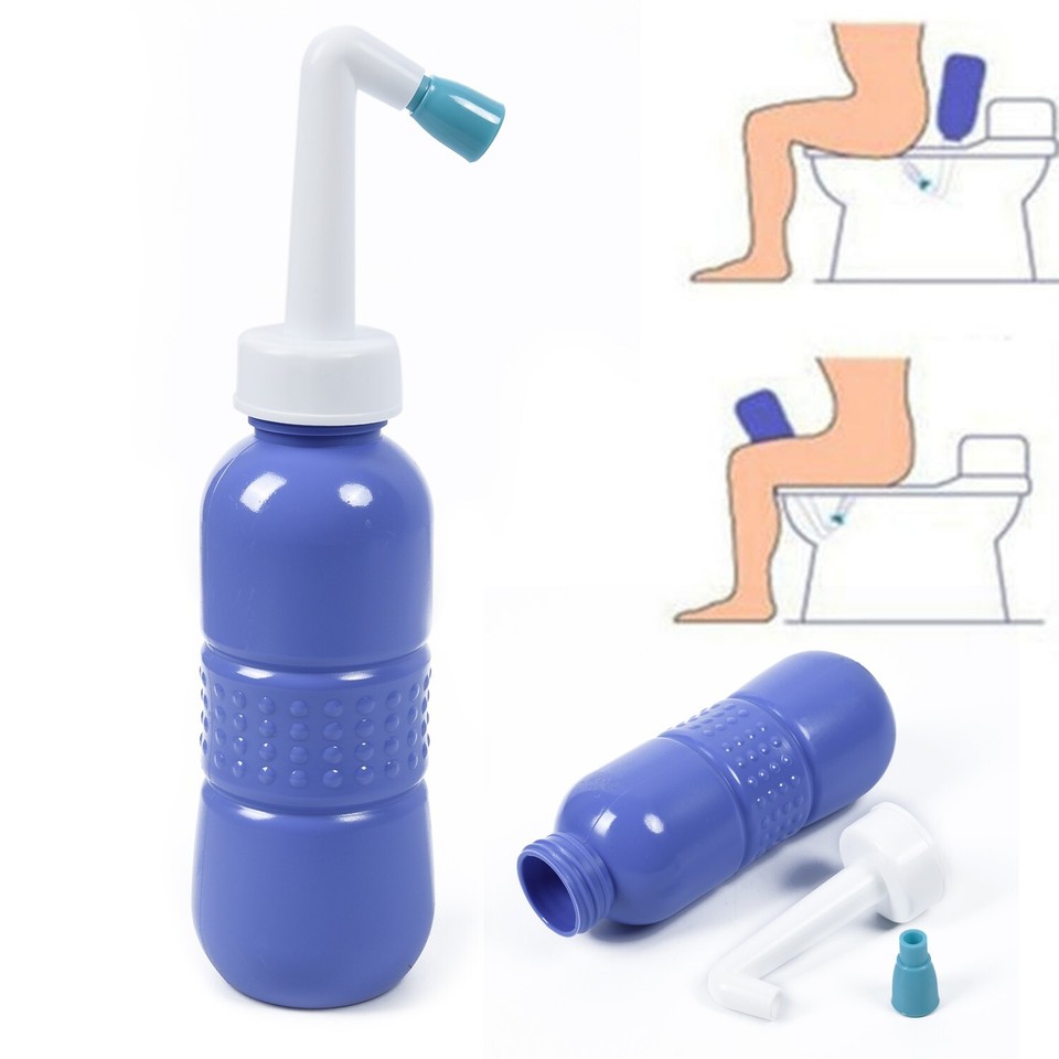 Pro 450ml Empty Bidet Bottle Handheld Travel Toilet Hand Spray Seat Water Bidets | eBay