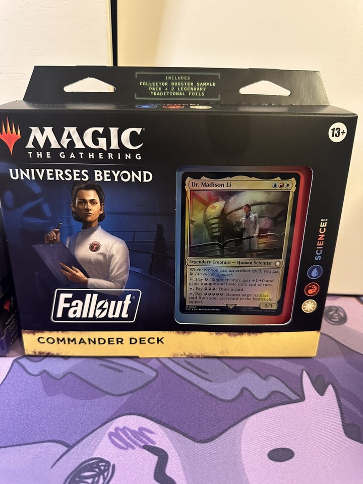 MTG Fallout Science! Commander Deck Bundle | eBay