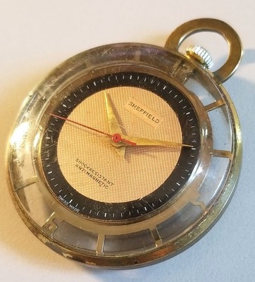 SHEFFIELD SWISS VINTAGE 40 MM OPEN FACE WIND UP LADY'S POCKET WATCH | eBay