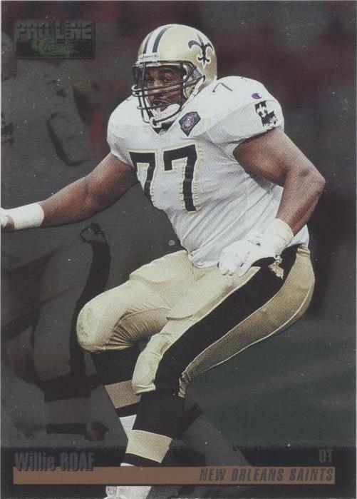 1995 Classic Pro Line - Willie Roaf #320 Silver for sale online | eBay