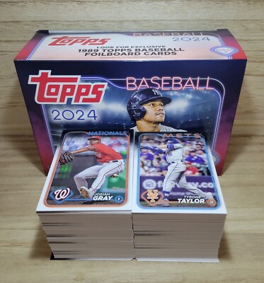 2024 Topps Series 2 Base Singles #526-700 - You Pick - Complete Your ...