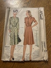 Uncut McCall's Pattern 9647 Dress Tunic Pants Size 16 Bust 38 Vintage ...
