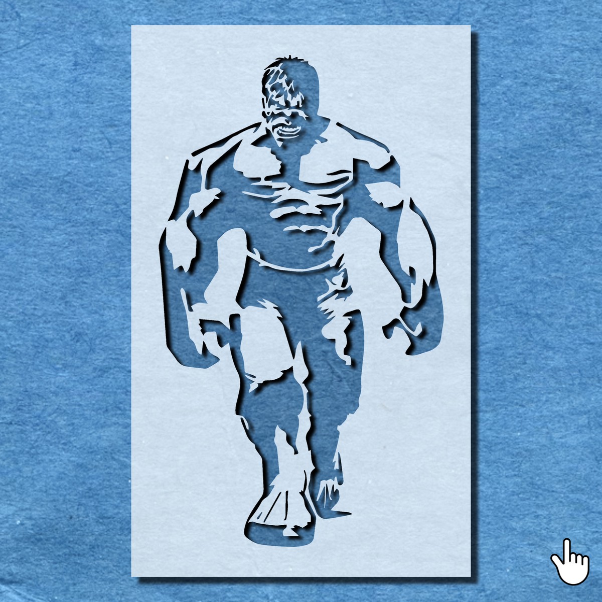 Hulk Stencil