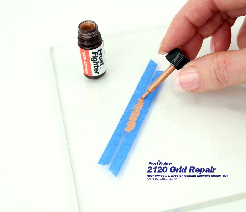 Rear Window Defroster / Defogger Grid Repair Kit - 2120 By Frost ...
