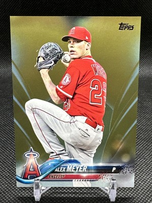 2018 Topps Series 2 Alex Meyer Gold Parallel Card #/2018 | eBay