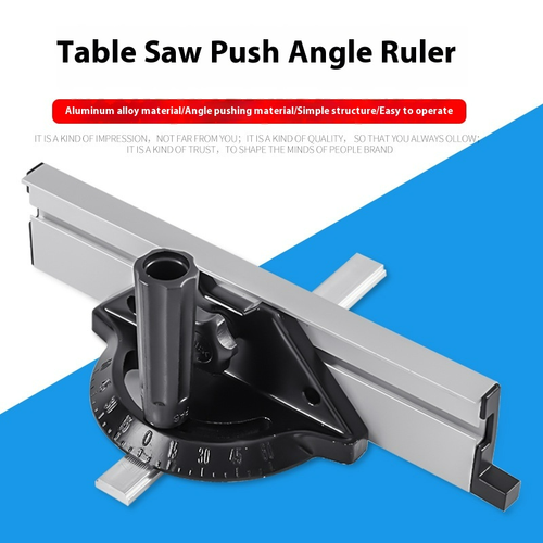 Table Saw Push Handle Push Ruler Angle Disc Angle Ruler Woodworking DIY ...