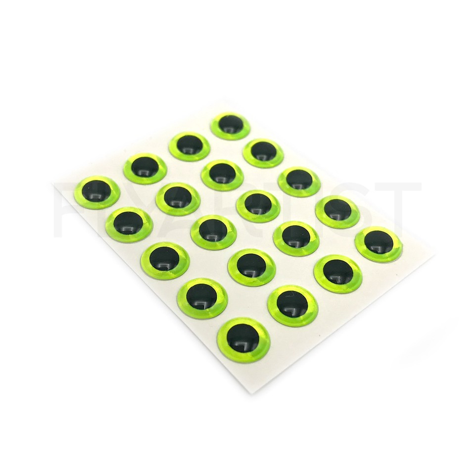 3D HOLOGRAPHIC FISH EYES - Fly Tying Fishing Lure Adhesive Stick-On ...