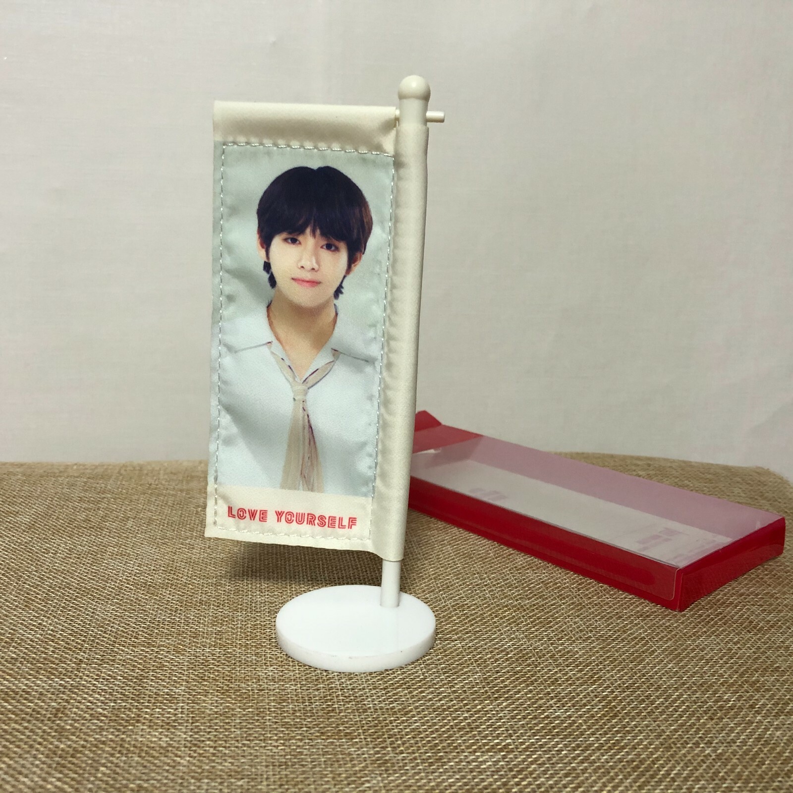 BTS V [ Love Yourself World Tour Concert ] Official Mini Flag / OPENED ...