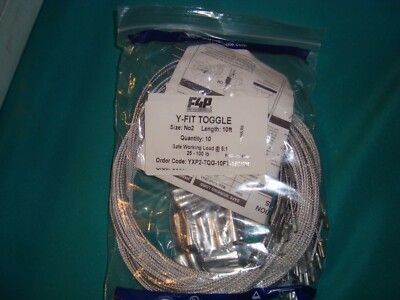 Gripple YXP2-TQG-10ft-150MM Y-FIT TOGGLE 25-100 lb. **10 pcs.** **NEW ...