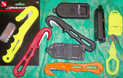 scuba net line cutter fishing 3 styles shot diving Beaver stainless ...