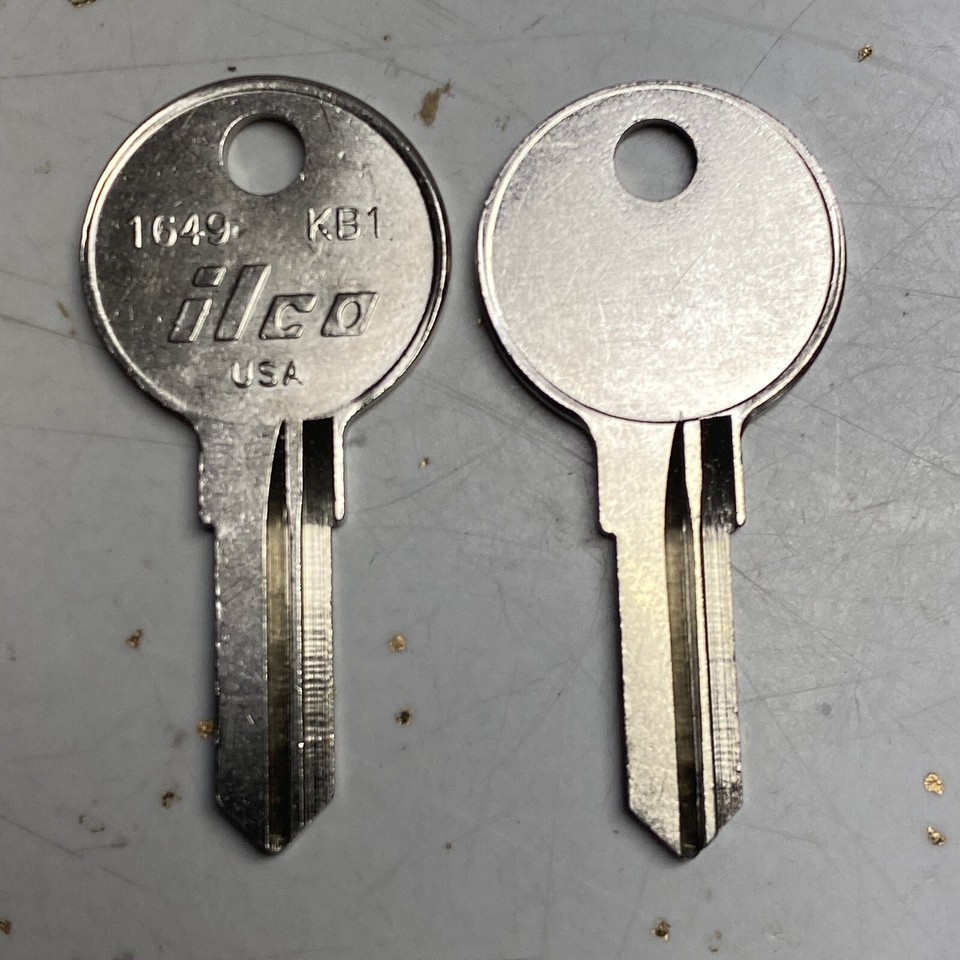 KB1 1649 ILCO Key Blanks For KIMBALL, NCL, BMB, TUFF SHED, WAVEWORKS ...