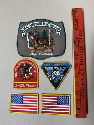 North American Hunting Club Patch Lot | eBay