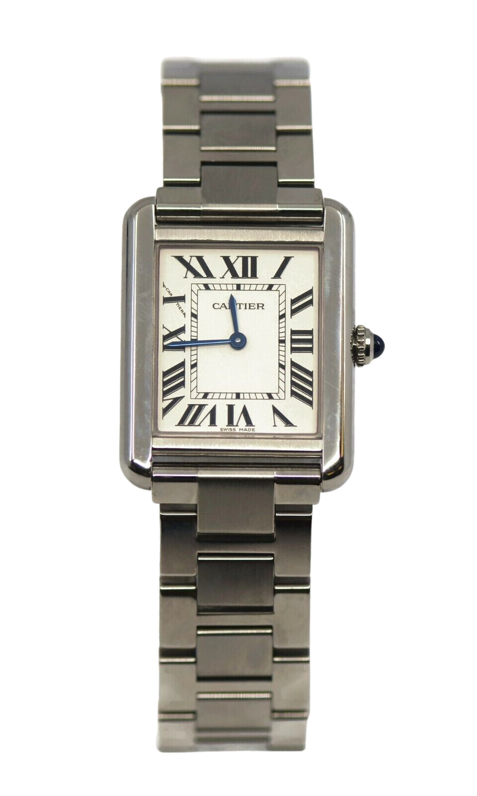 Cartier Tank Silver Women's Watch - 3170 for sale online | eBay