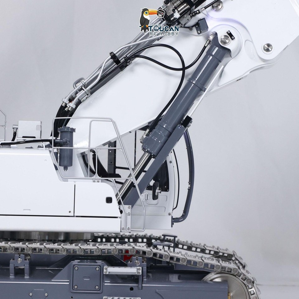 LESU 1/14 Heavy Full Hydraulic RC Excavator LR960 RTR Demolition Digger ...