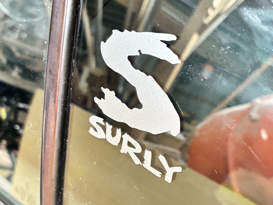 5pc Surly Pacer Vinyl Decal Set Many Sizes Of “Pacer” (Fork Decals Also ...