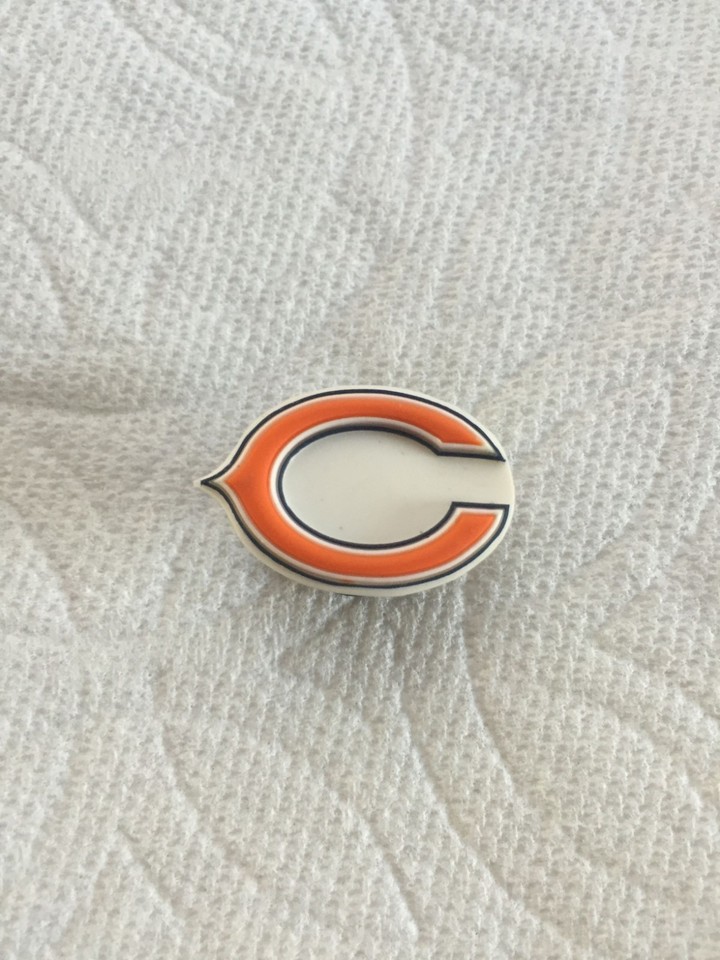 CHICAGO BEARS JIBBITZ FITS CROCS NFL JIBBITZ CHICAGO BEARS SHOE CHARM ...