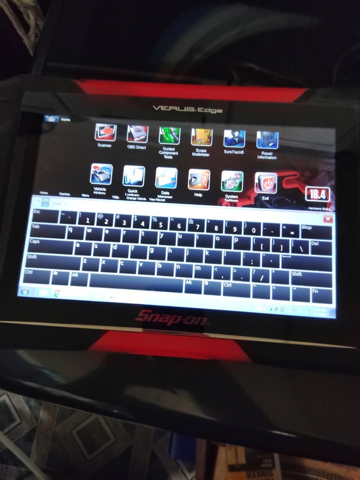 snap on verus edge scanner With All Connectors, Works As New, Need ...