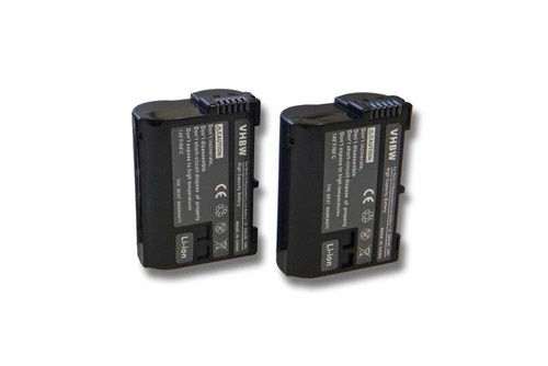 2 Batteries pour Nikon 1 V1 2000mAh 7V 4061477167579 | eBay