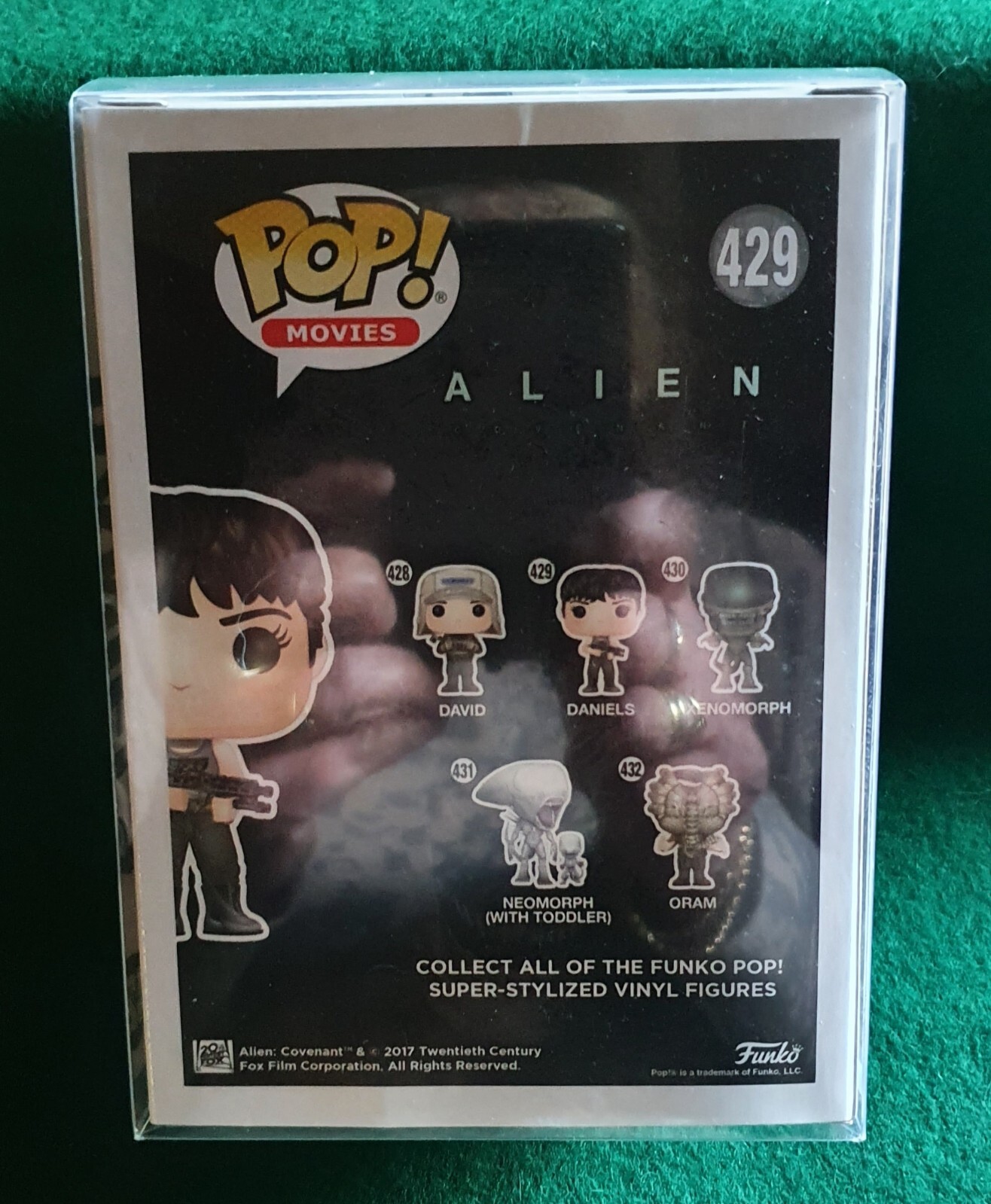 Alien Covenant Daniels Funko Pop Vinyl Figure 429 for sale online | eBay