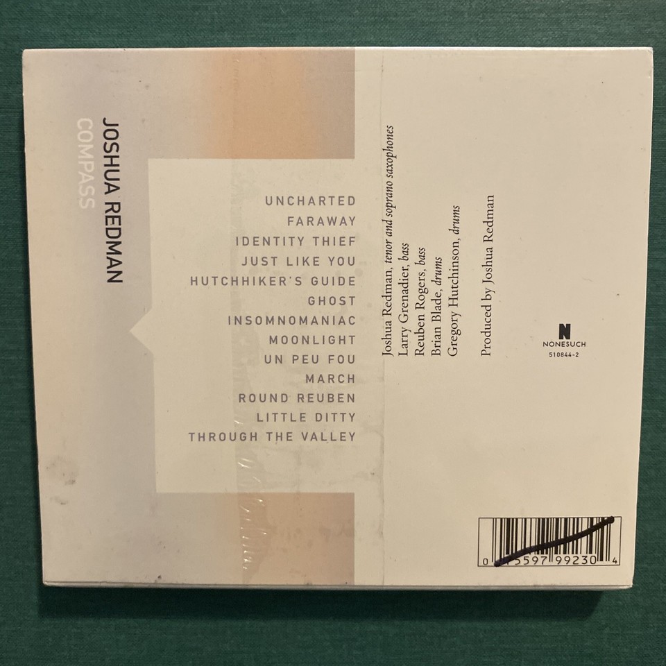 SS Joshua Redman : Compass CD (2008) BRAND NEW SEALED 75597992304| eBay