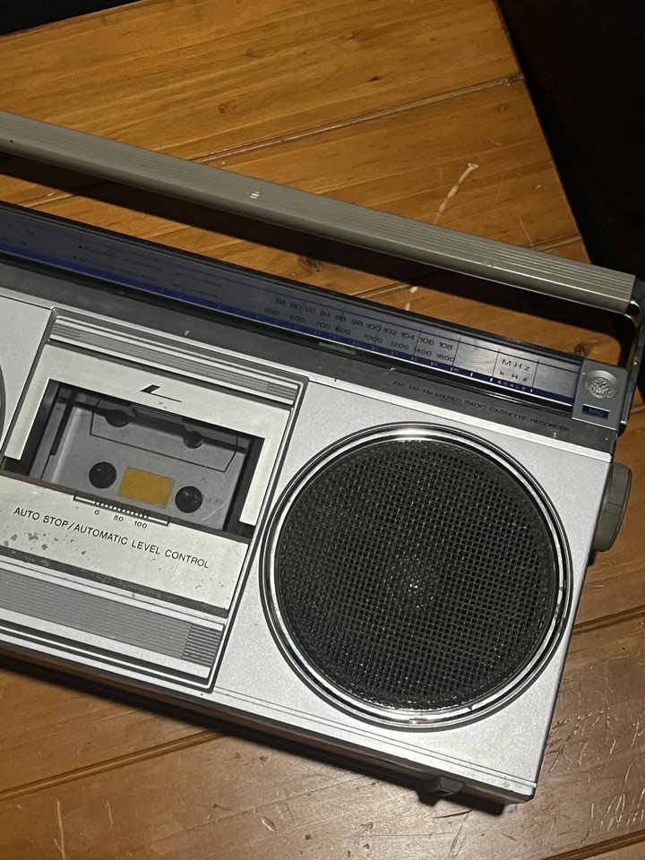 Vintage Boombox Panasonic Rx-4940 AM/FM Cassette Tape Player - Untested ...