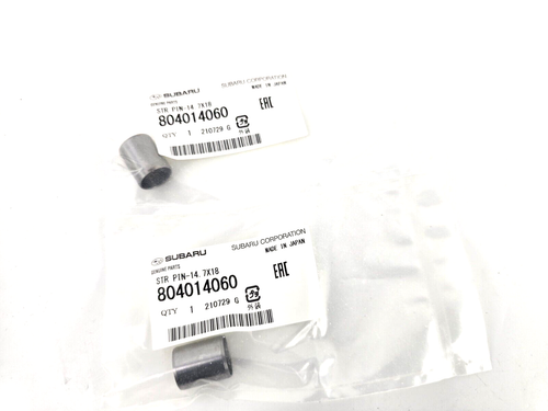 2pcs Subaru Head Block Guide Dowel Pins EJ SET WRX Impreza STi Forester ...