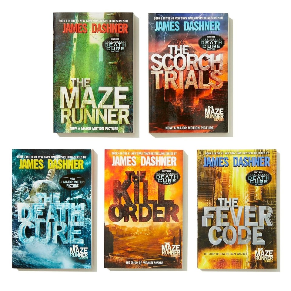 The Maze Runner Series Complete Collection Boxed Set (5-Book) | eBay