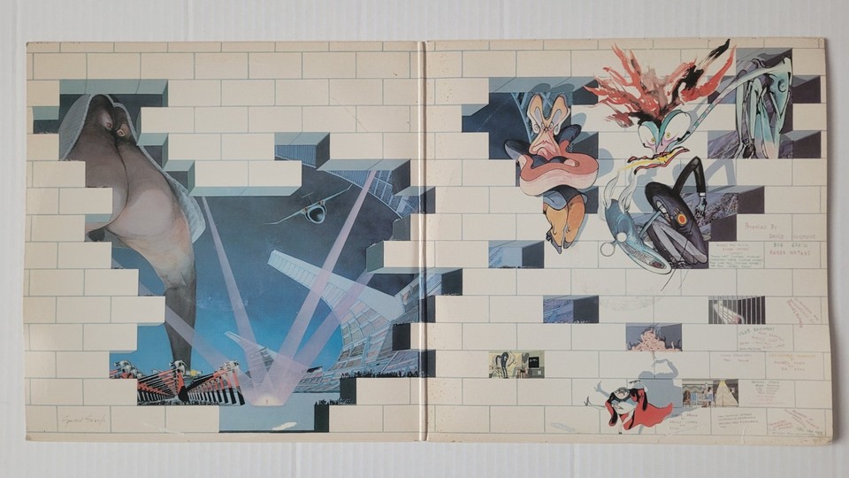 Pink Floyd - The Wall - 1979 Vinyl LP - Columbia PC2 36183 Santa Maria ...