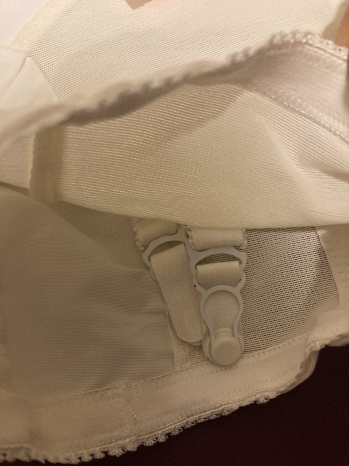 By OTC Zipper support panty girdle boned front and back vintage 24 ...