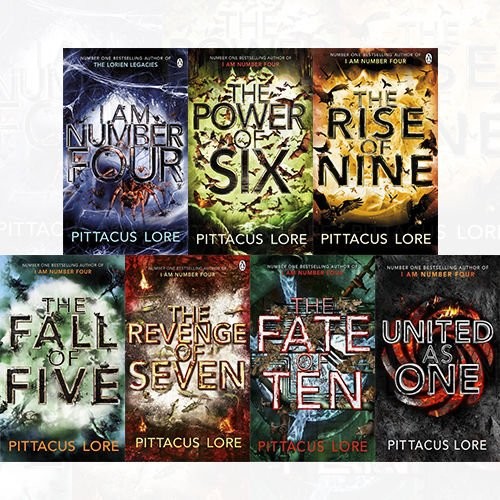 LORIEN LEGACIES SERIES 7 BOOKS COLLECTION SET BY PITTACUS By Pittacus ...