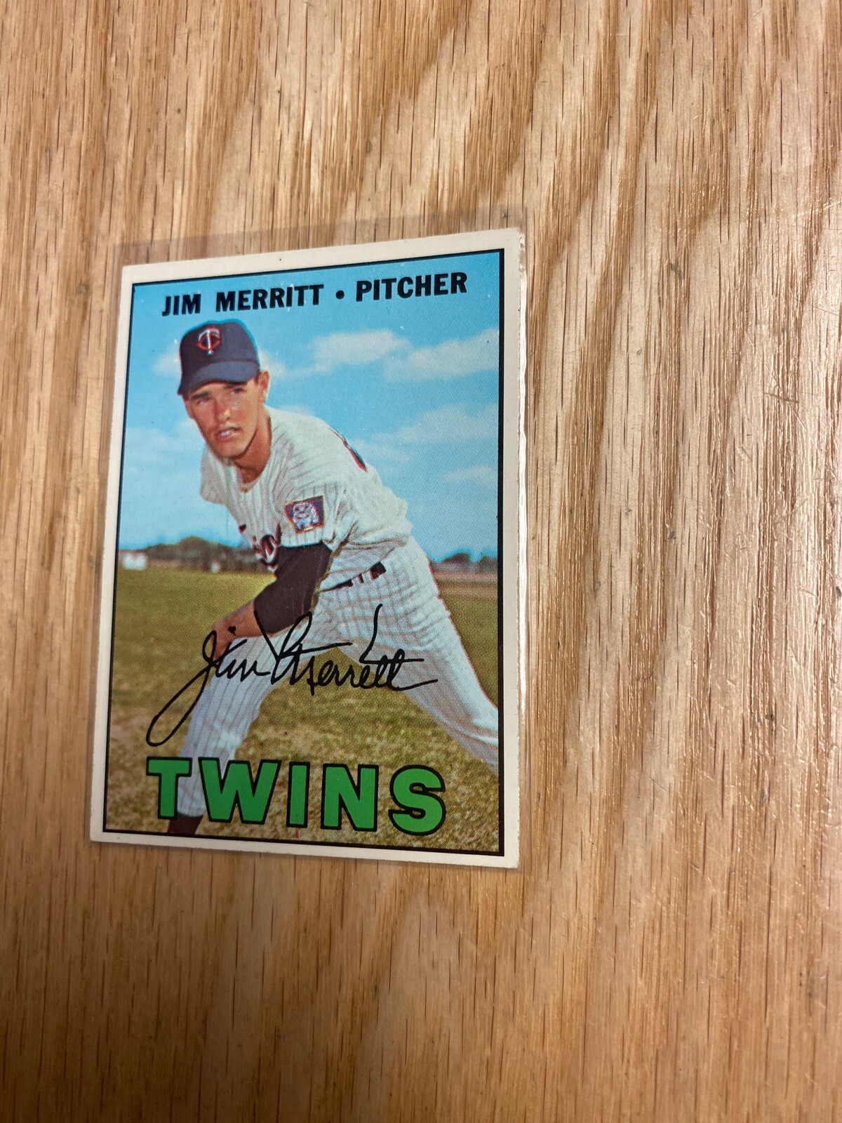 1967 Topps Jim Merritt Minnesota Twins Card #523 | eBay