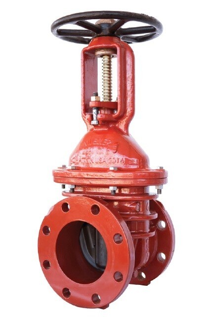 New Mueller A-2361 6" OS&Y Resilient Wedge Gate Valve Flanged Ends RWGV ...