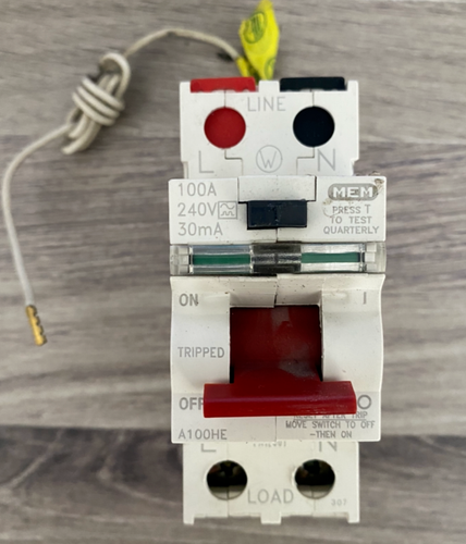 MEM EATON MEMSHIELD 2 MEMERA 2000 TALISMAN MCB + RCBO + RCD + MAIN SW ...