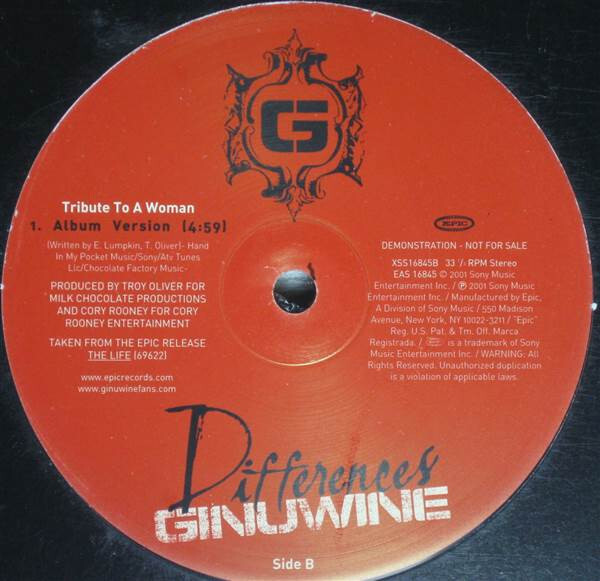 Ginuwine - Differences (12") | eBay
