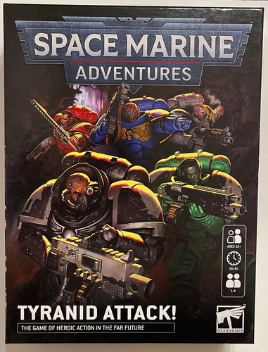 NEW! Warhammer 40k Space Marine Adventures Tyranid Attack Board Game | eBay